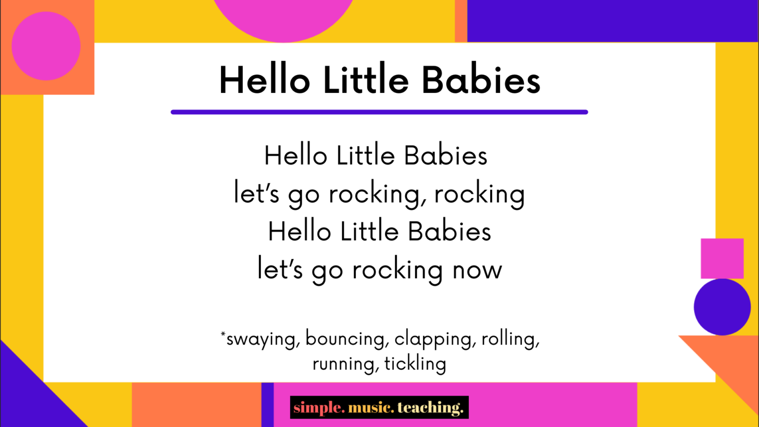 Interactive Songs for Babies: 0-6 Months - Simple Music Teaching